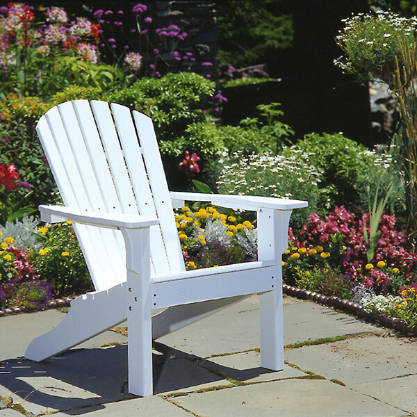 Seaside Casual Adirondack Shellback Chair | Woodland Direct