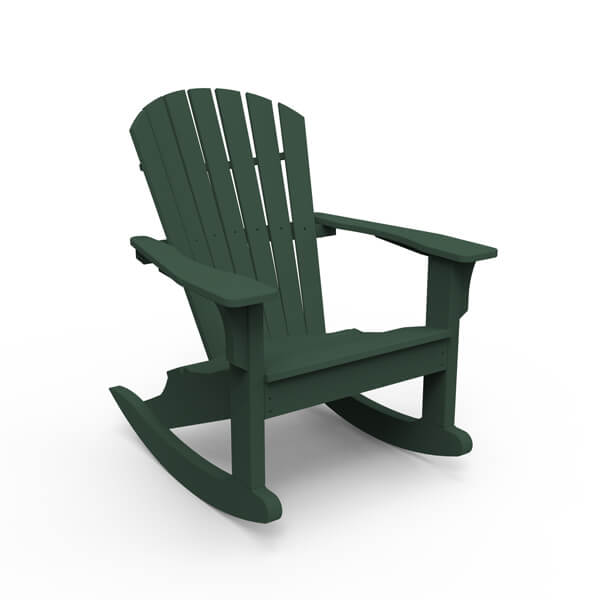 Seaside Casual Adirondack Shellback Rocker | Woodland Direct