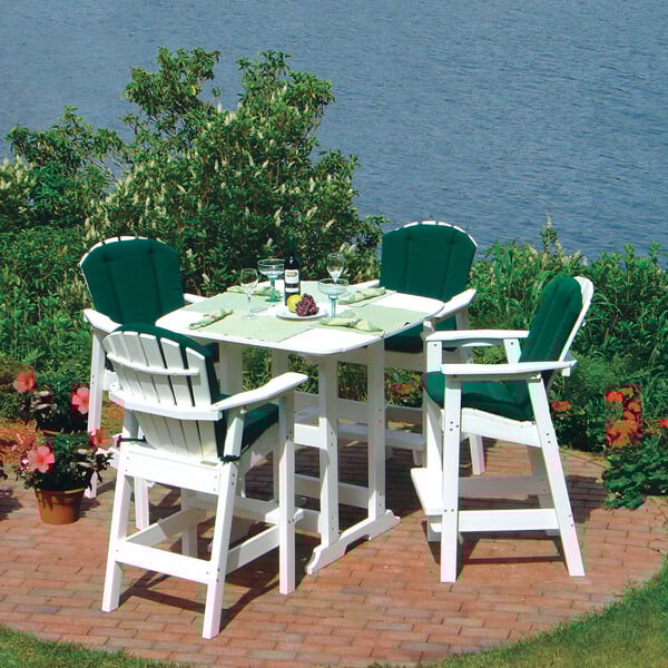 Seaside Casual Adirondack Shellback Bar Chair | Woodland Direct