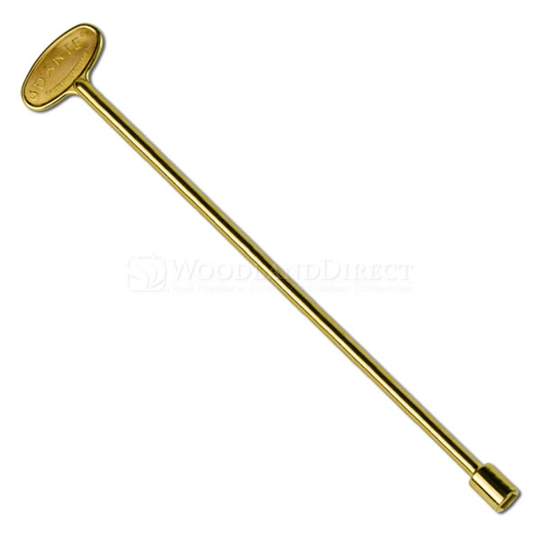 18" Universal Gas Key - Brass | Woodland Direct
