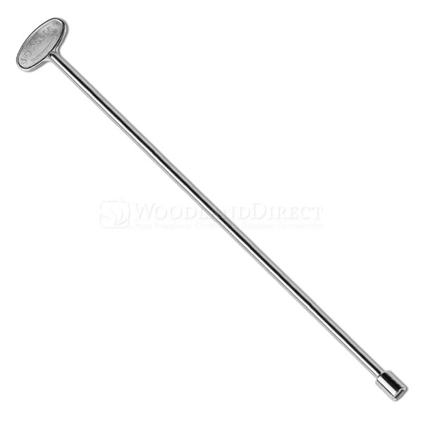 24" Universal Gas Key - Chrome | Woodland Direct