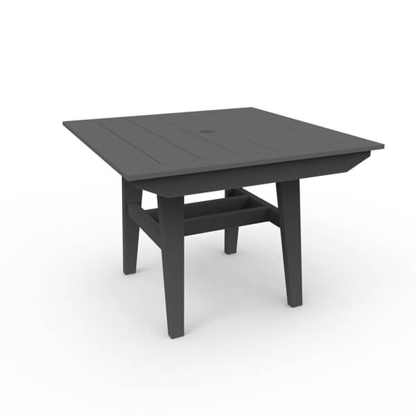 MAD Dining Table 40" x 40" - Charcoal Frame | Woodland Direct