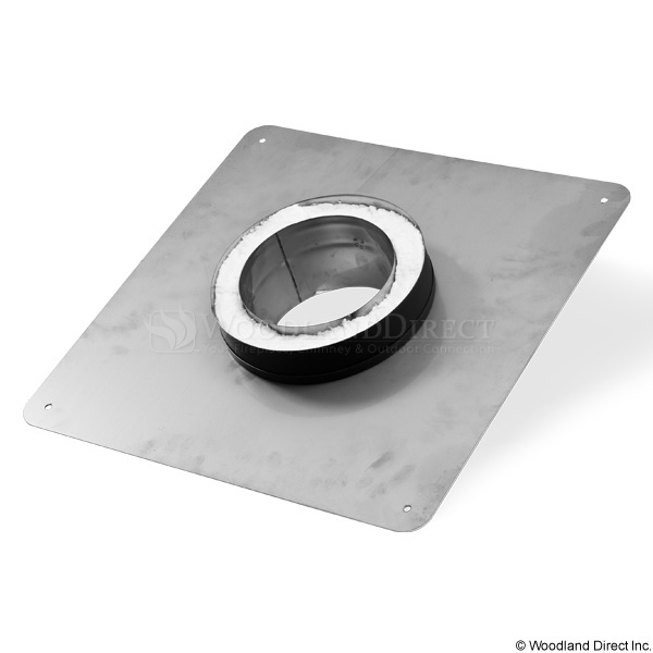 6" Ventis Masonry Transition Plate | Woodland Direct