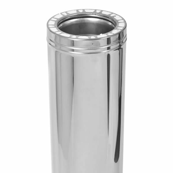 7" Ventis 316L Stainless Steel Pipe - 24" | Woodland Direct