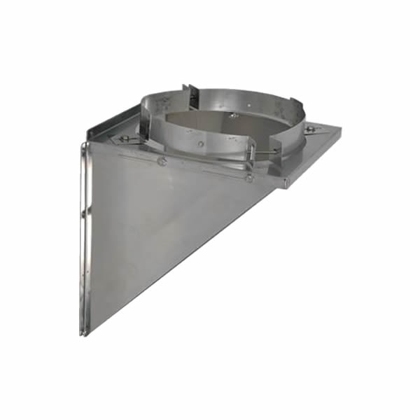 7" Ventis Galvalume Tee Support | Woodland Direct