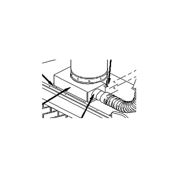 8" Diameter Superior Cold Air Collar Kit for 8" Chimney | Woodland Direct