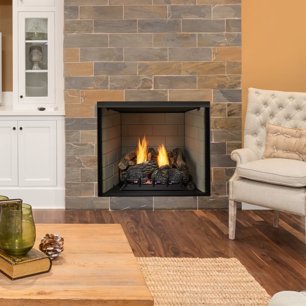 Monessen Exacta Ventless Gas Firebox - 32" | Woodland Direct