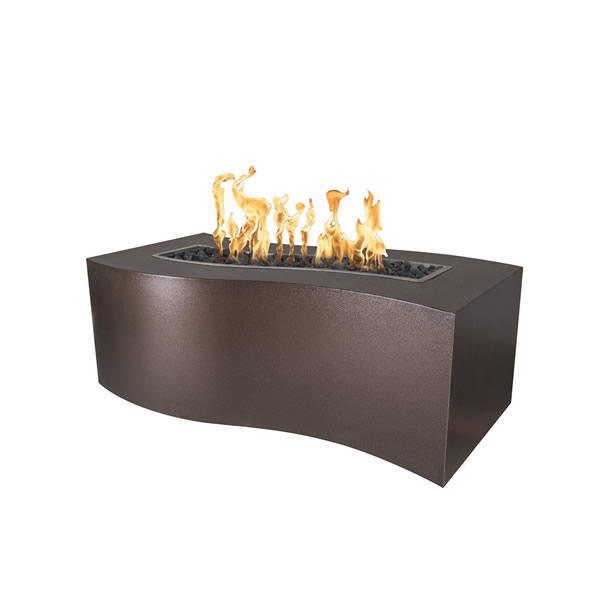 Billow Steel Fire Pit | Woodland Direct