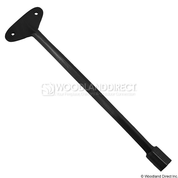 1/4" Black Valve Key | Woodland Direct