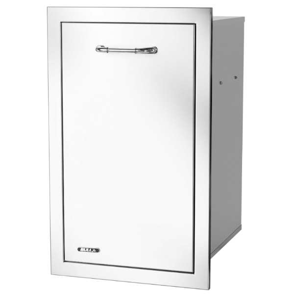 Bull Outdoor Slim Trash Can Drawer | Woodland Direct