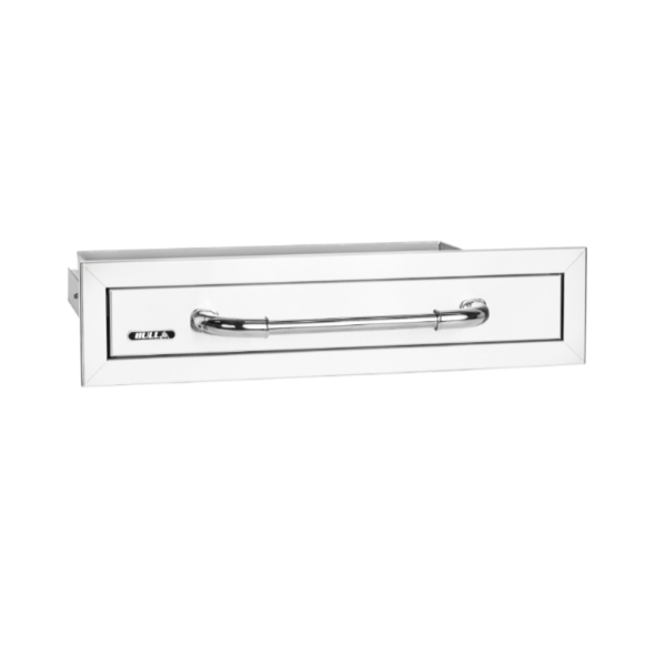 Bull Outdoor Stainless Steel Drawer - 25" | Woodland Direct