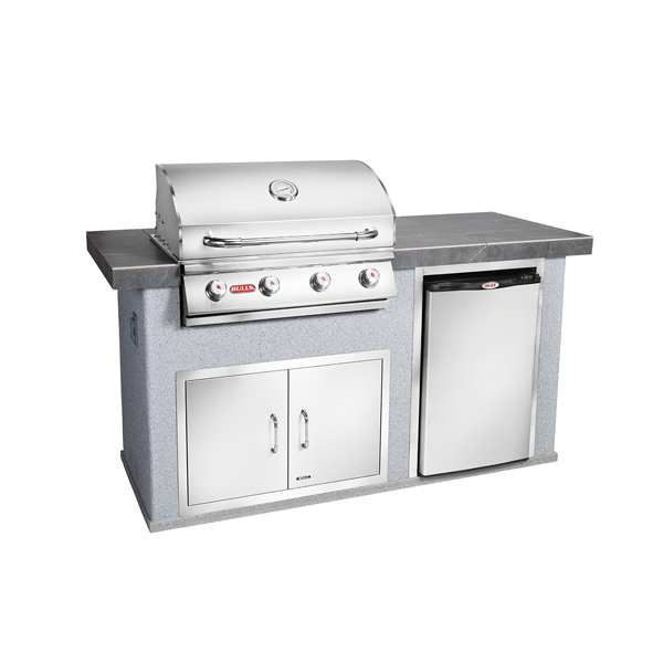Bull Power-Q Grill Island | Woodland Direct