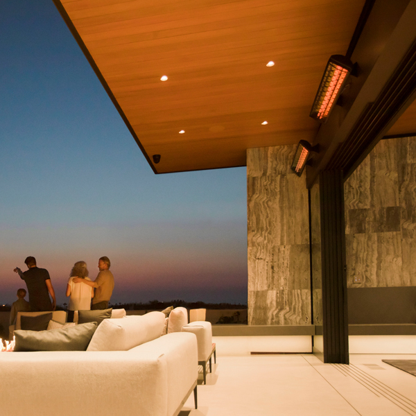 Infratech CD Series 3000W Patio Heater - 33” | Woodland Direct