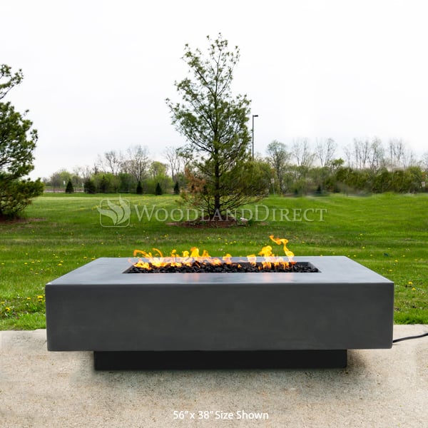 Cabo Linear Fire Pit | Woodland Direct
