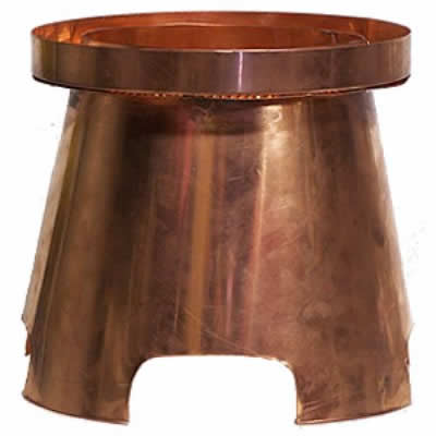 Silo Custom Chimney Shroud (23) | Woodland Direct