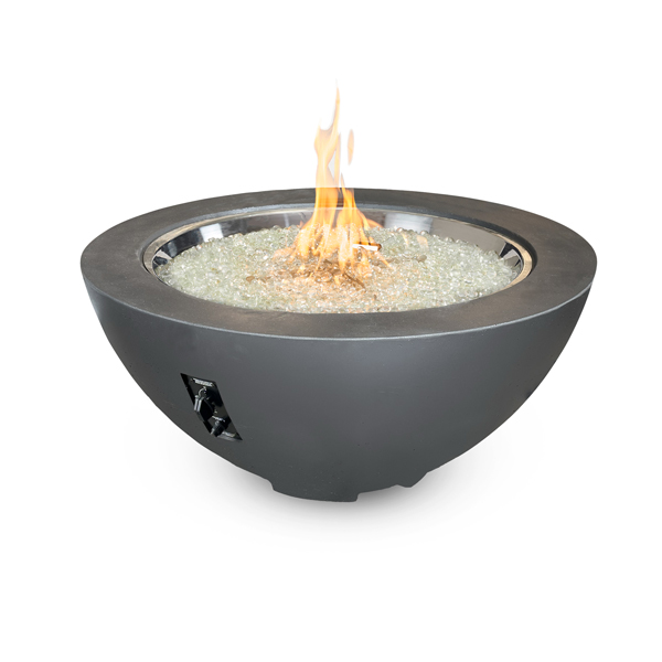 Cove Manual Ignition Gas Fire Bowl - 42" | Woodland Direct