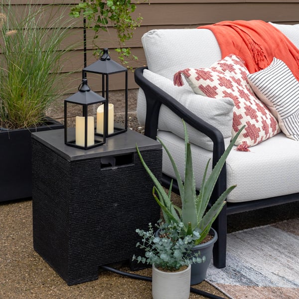 FlameCraft Zen Side Table | Woodland Direct