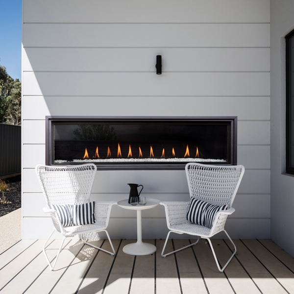 Montigo Delray Direct Vent Gas Fireplace - 60" | Woodland Direct