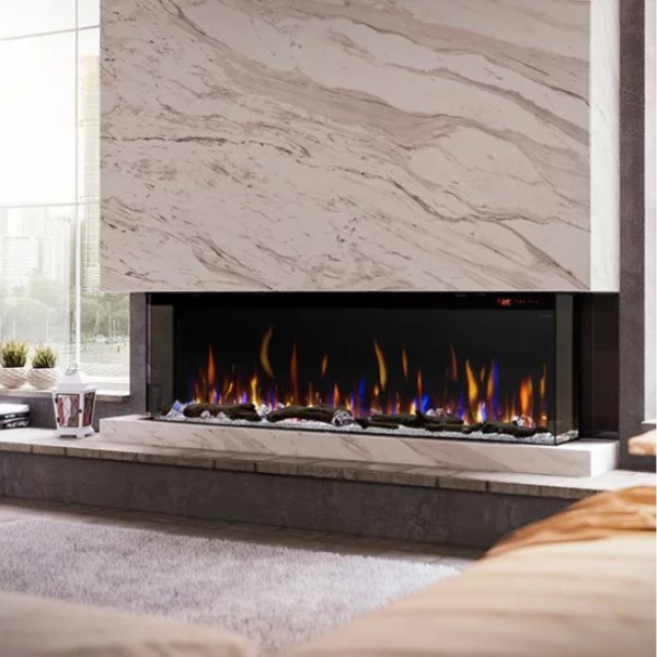 Dimplex IgniteXL Bold Linear Electric Fireplace with Logs – 60 ...