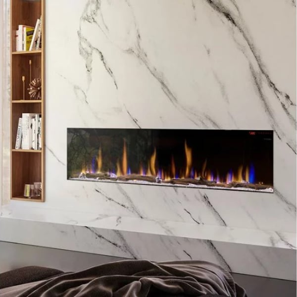 Dimplex IgniteXL Bold Linear Electric Fireplace with Logs – 74 ...