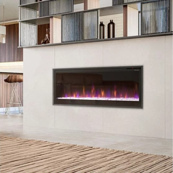 Dimplex Multi-Fire Slim Linear Electric Fireplace – 50” | Woodland Direct