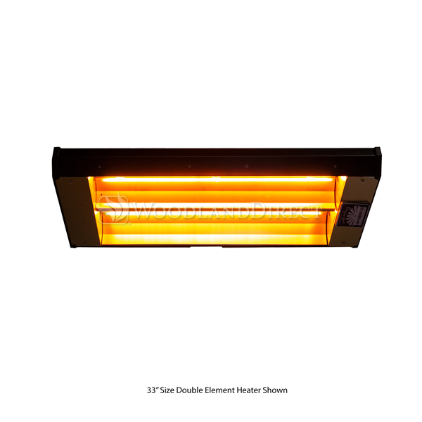 Detroit Radiant ELX Series 2720W High Output Medium Wave Heater - 24 ...