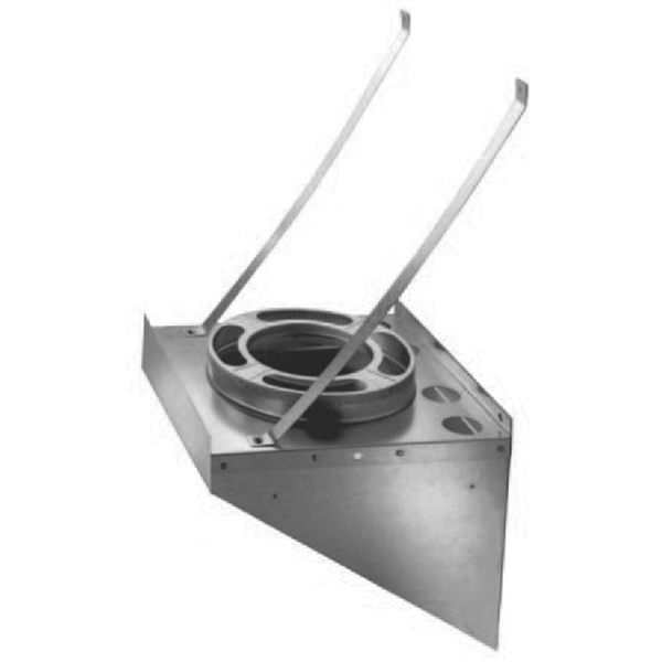 DuraPlus Stainless Steel Tee Support Bracket - 6" | Woodland Direct