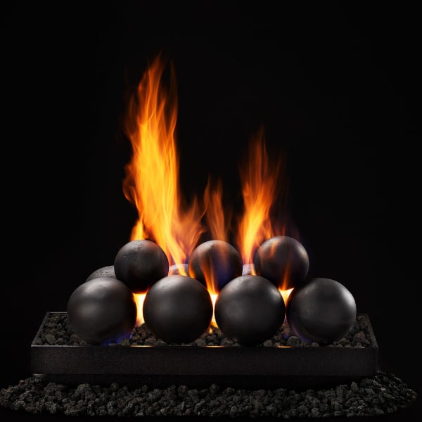 Majestic Contemporary Vented Cannon Ball Set | Woodland Direct