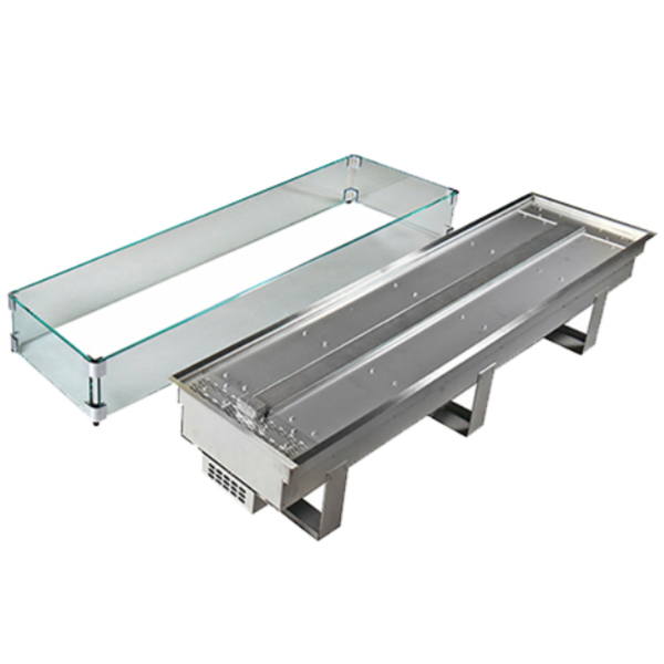 Fire Garden Linear Gas Fire Pit Burner System - 60" | Woodland Direct