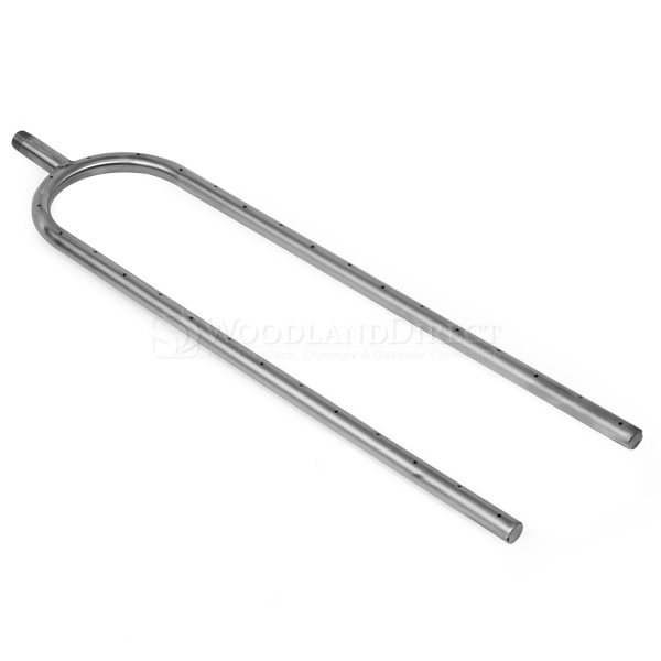 Gas Fire Pit U-Burner - 24" | Woodland Direct