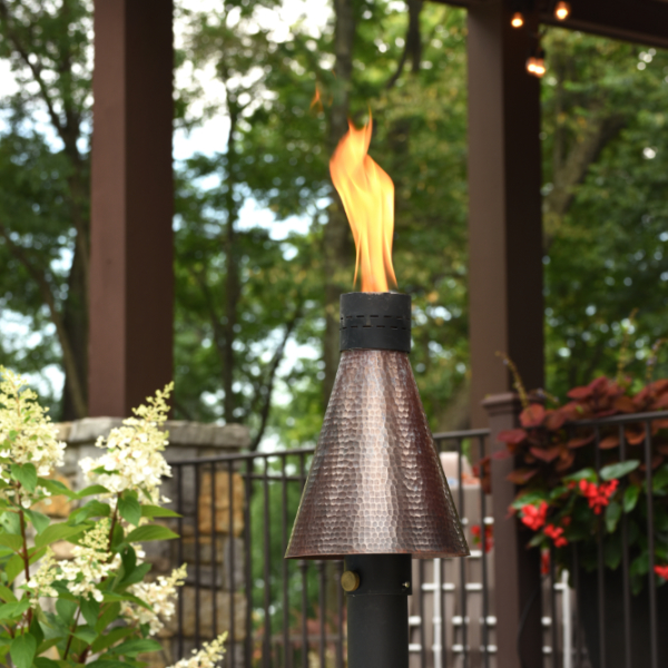 HPC SmartARC Gas Tiki Torch | Woodland Direct