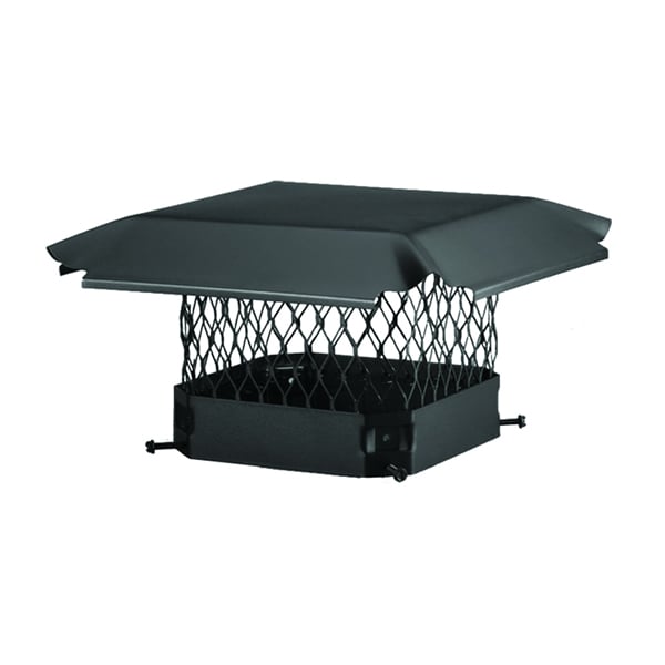 HY-C Draft King Galvanized Steel Square Chimney Cap | Woodland Direct