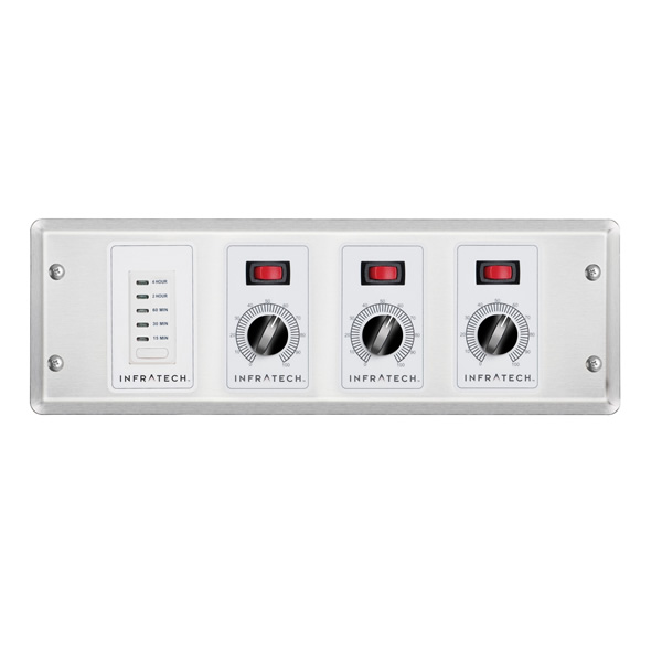 Infratech 3 Zone Remote Analog Control with Timer | Woodland Direct