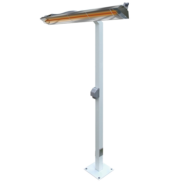 8' Infratech Pole Mount for 61.25" Heater | Woodland Direct