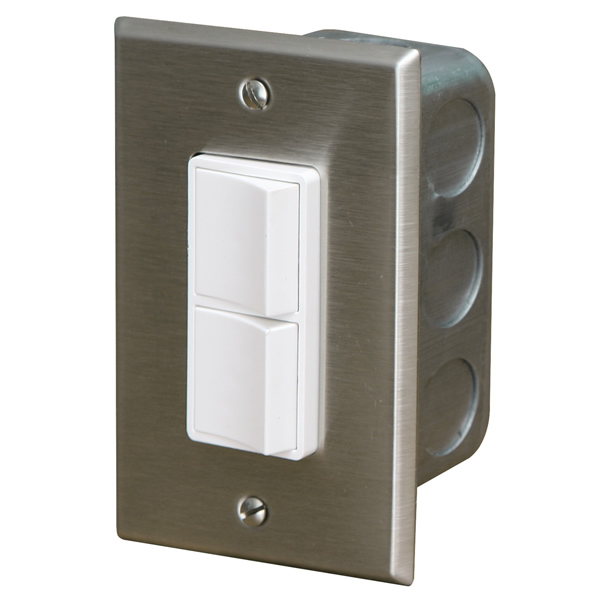 Infratech In-Wall Single Duplex Switch | Woodland Direct