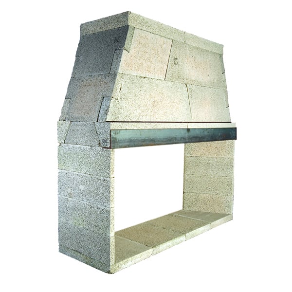 Isokern Magnum See-Through Gas Fireplace | Woodland Direct