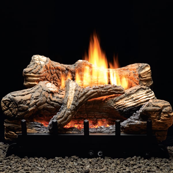 Empire Flint Hill Ventless Gas Log Set Woodland Direct