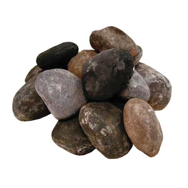 Multicolor Ceramic Fiber River Rocks | Woodland Direct
