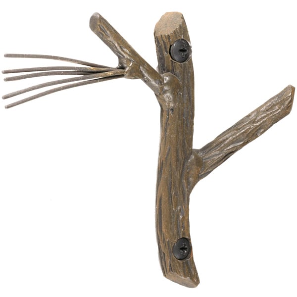 Pine Hook - Single - Brown | Woodland Direct