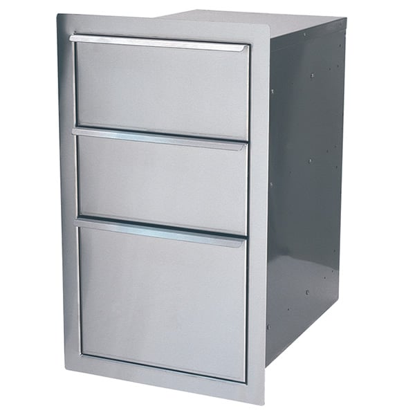 ProFire Triple Storage Drawer | Woodland Direct