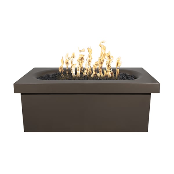 Ramona Rectangle Fire Pit | Woodland Direct