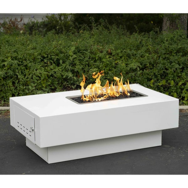 San Juan Powder Coat Steel Low Profile Fire Pit | Woodland Direct