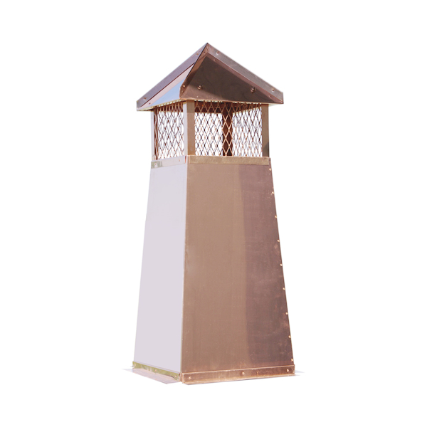 Square Chimney Pot | Woodland Direct