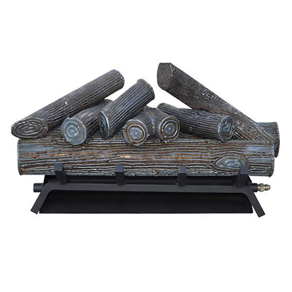 18" Steel Log Set - Propane | Woodland Direct