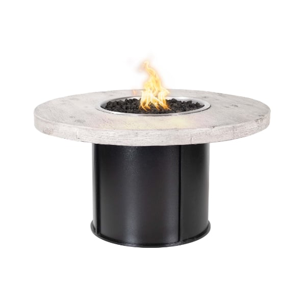 Fresno Wood Grain Fire Table | Woodland Direct