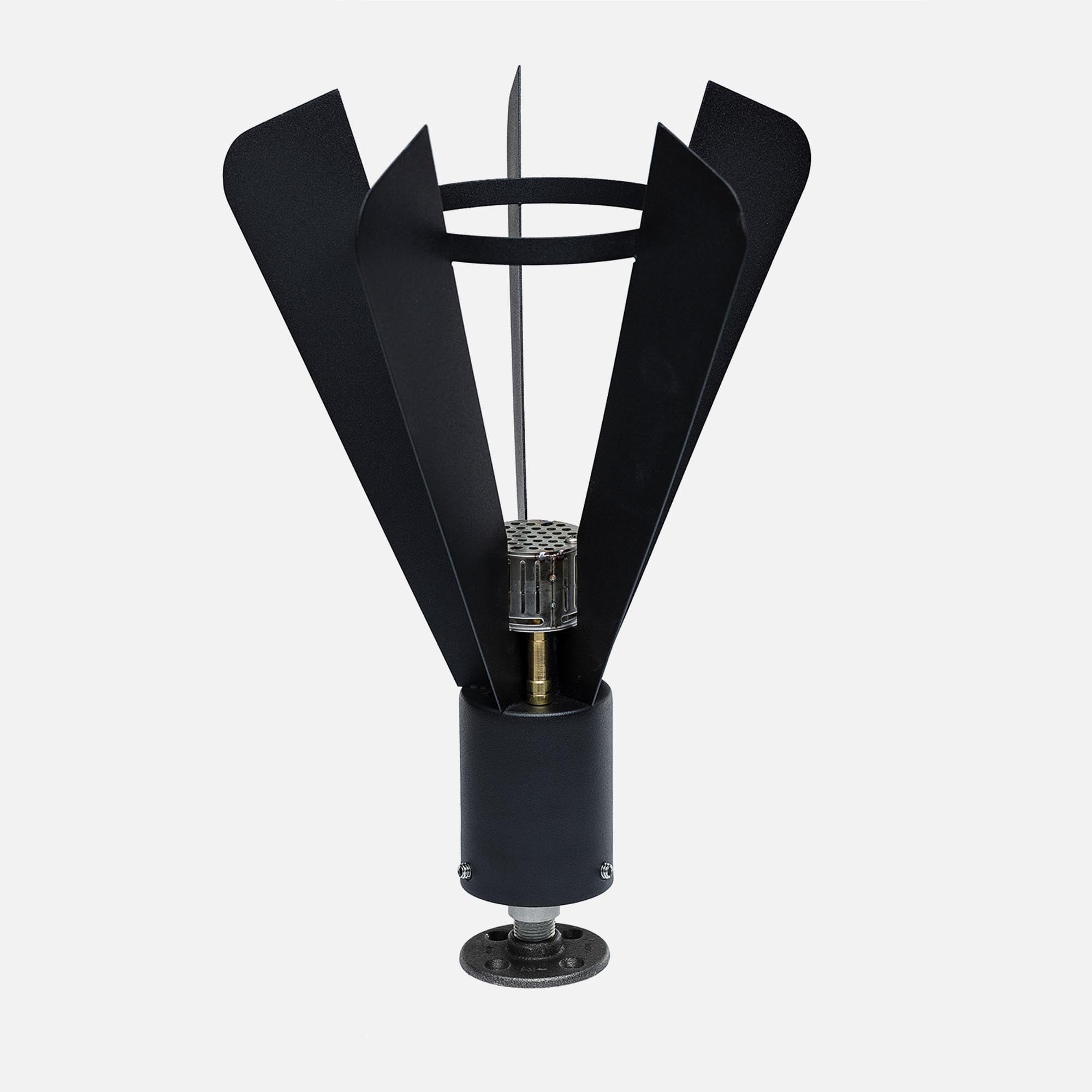 Fin Style Gas Tiki Torch | Woodland Direct