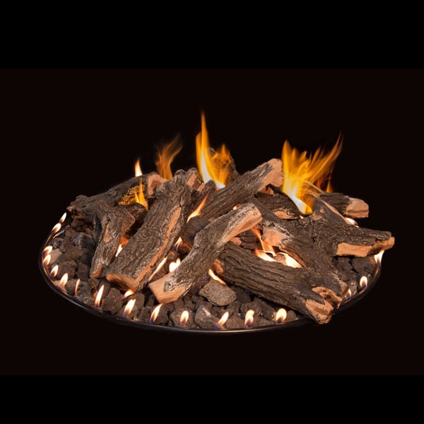 Grand Canyon Arizona Weathered Oak Fire Pit Logs - Logs Only | Woodland ...