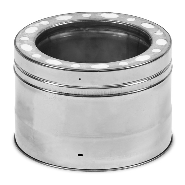 8" Diameter Champion Stainless Steel Chimney Pipe - 6" | Woodland Direct
