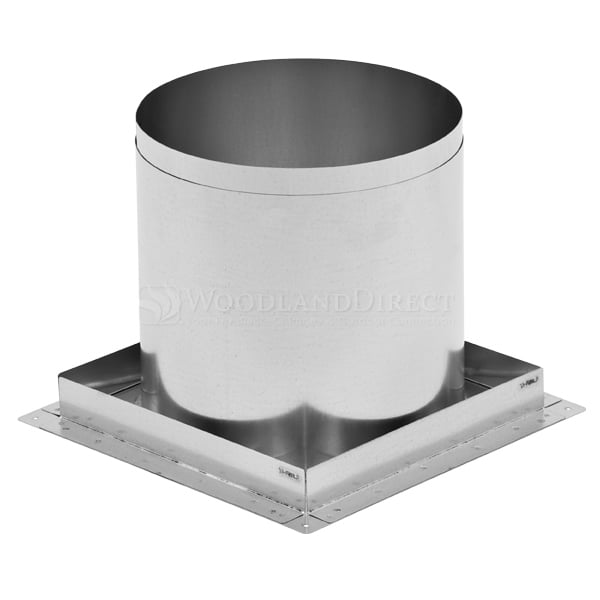 8" Diameter Champion Galvanized Steel Firestop Radiation Shield ...
