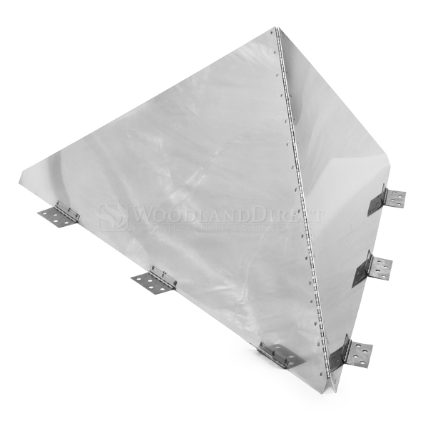 6" Diameter Champion Stainless Steel Snow Wedge - 11/12 to 12/12 ...